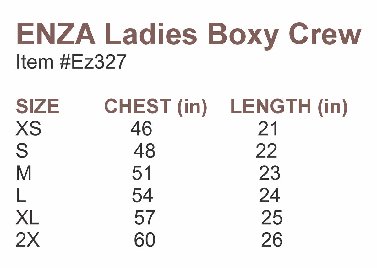 LUCKY FARMASI GIRL ladies boxy crew – KS Custom Apparel